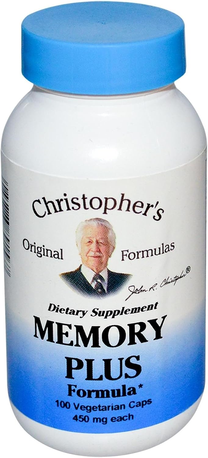 Amazon.com: Dr. Christopher'S Formulas Memory Plus 100 Cap : Health ...