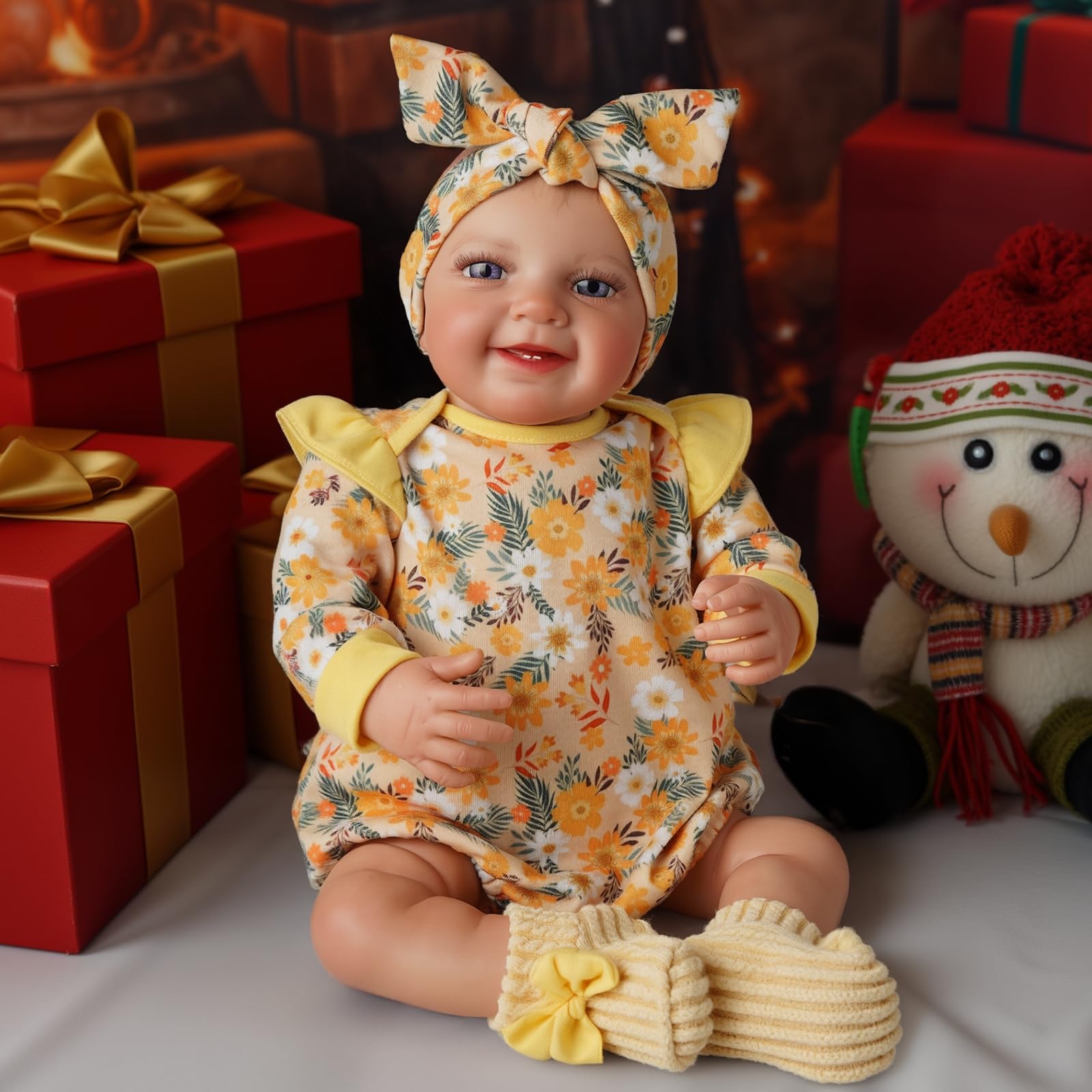Amazon.com: BABESIDE 3 Pcs Reborn Baby Doll Clothes for 17-22 Inch ...