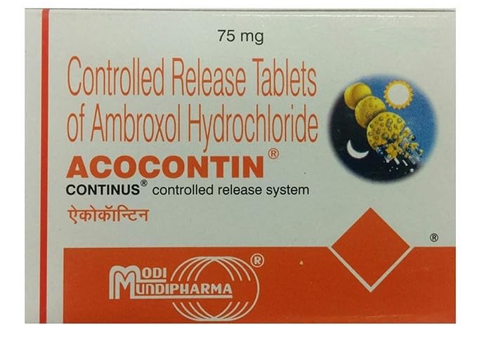 Acocontin 75 mg - Strip of 10 Tablets : Amazon.in: Health & Personal Care