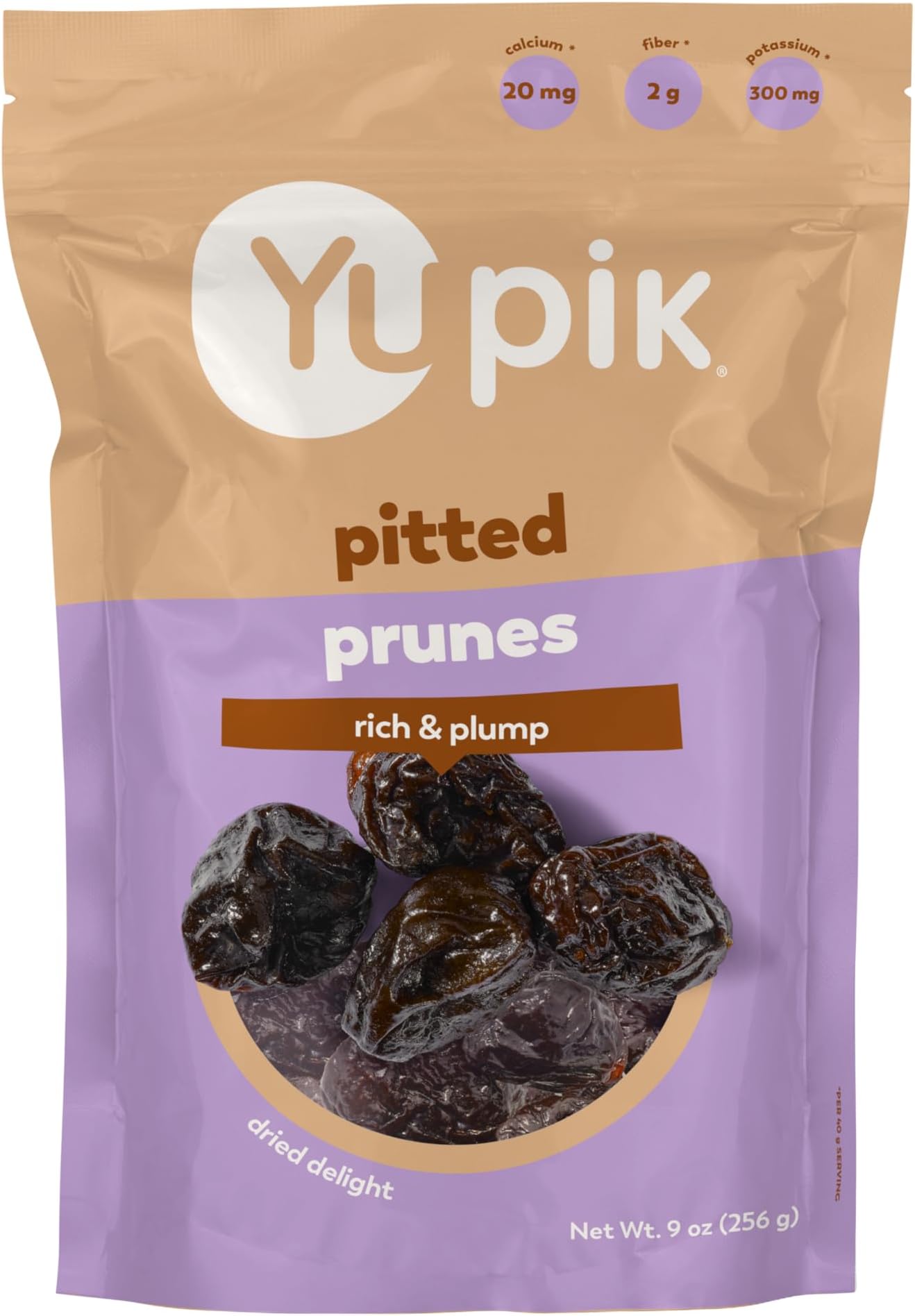 Amazon.com: Yupik Pitted Prunes, 9 Oz, Gluten-Free, Kosher, Dried ...