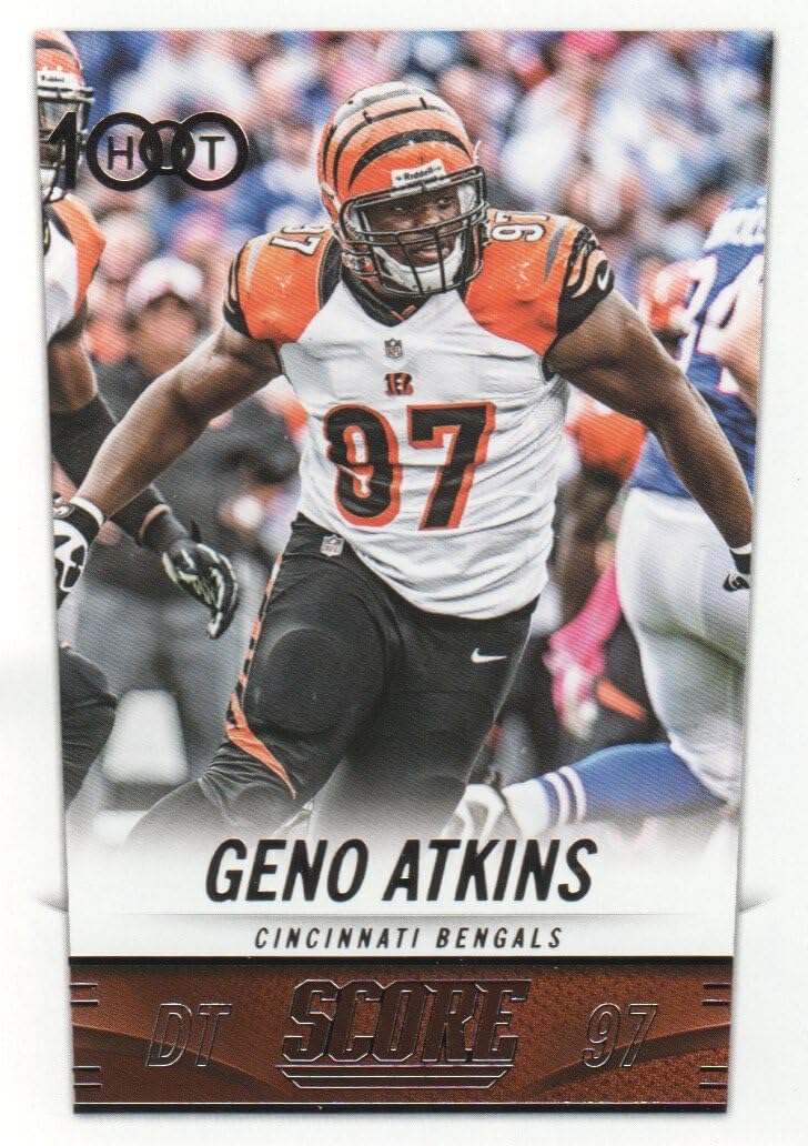 Amazon.com: 2014 Score #257 Geno Atkins H100 : Collectibles & Fine Art