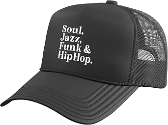 Soul Jazz Funk & Hip Hop Groove Music Lover Dance Party Trucker Hat ...