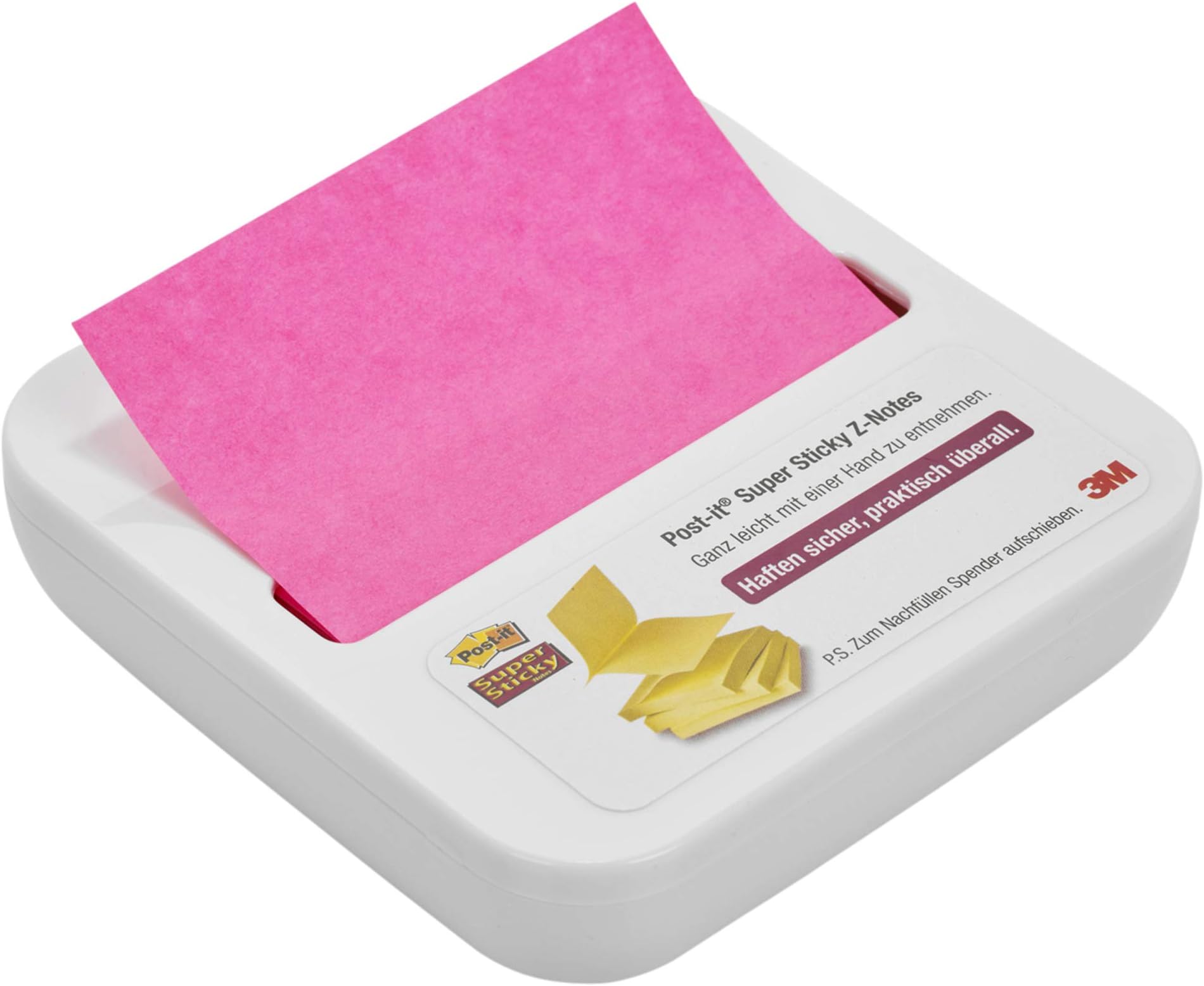 3m Genuine Post it Notes in Post it Note Dispenser Stick on Desk On ...