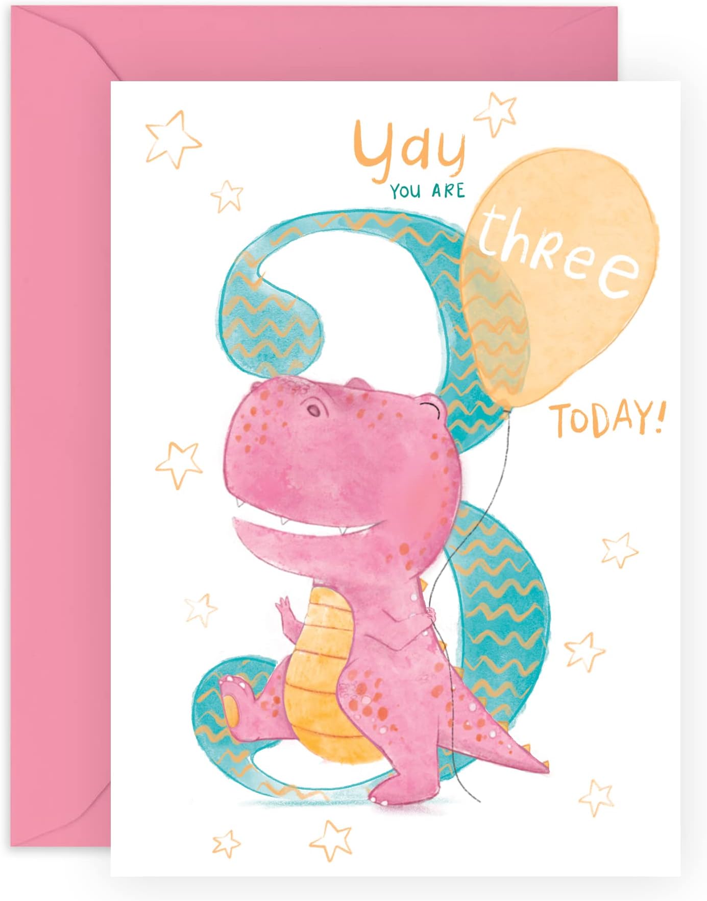 Central 23 Third Birthday Card For Girl - Daughter Birthday Card Age ...