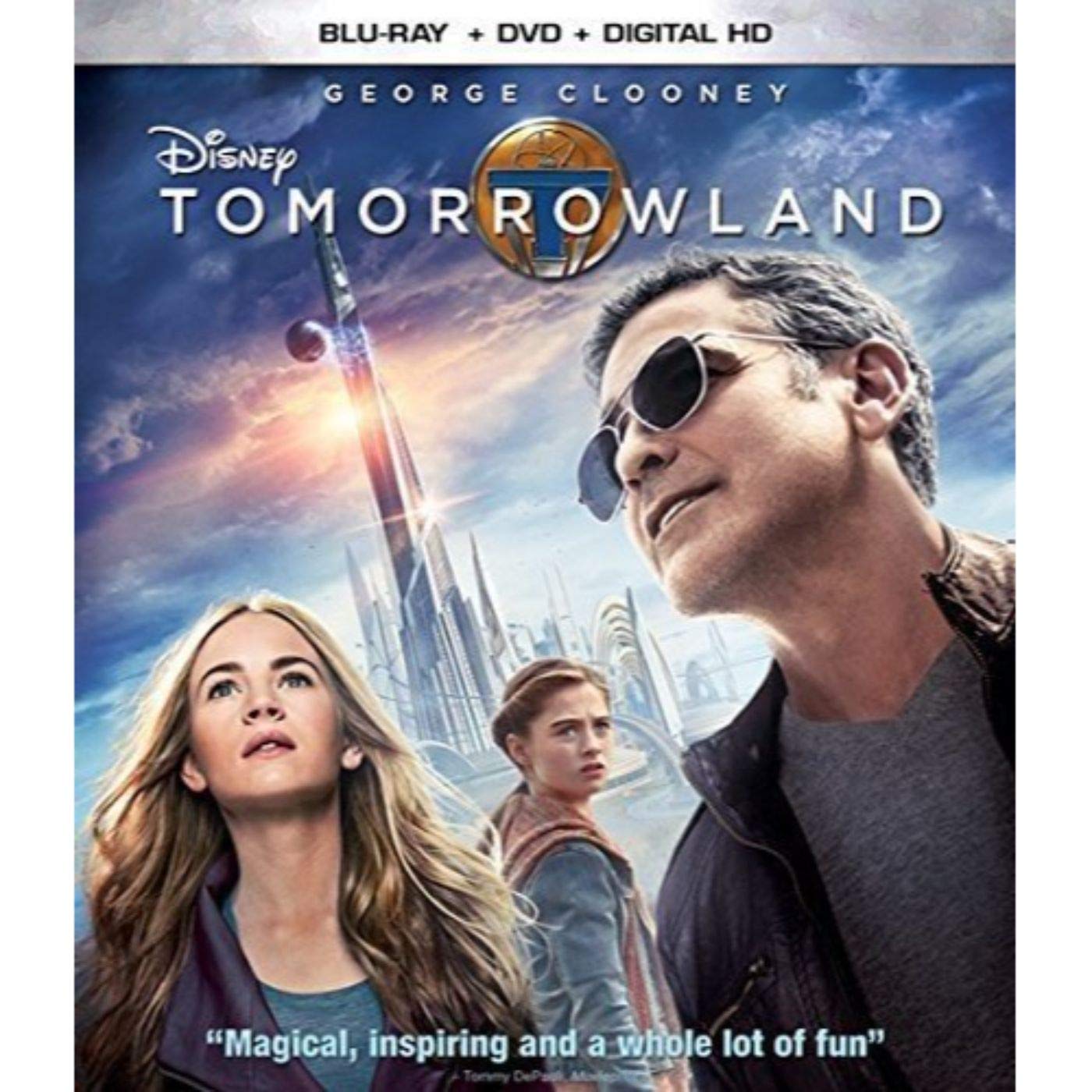 Amazon.com: Tomorrowland : George Clooney, Hugh Laurie, Britt Robertson ...