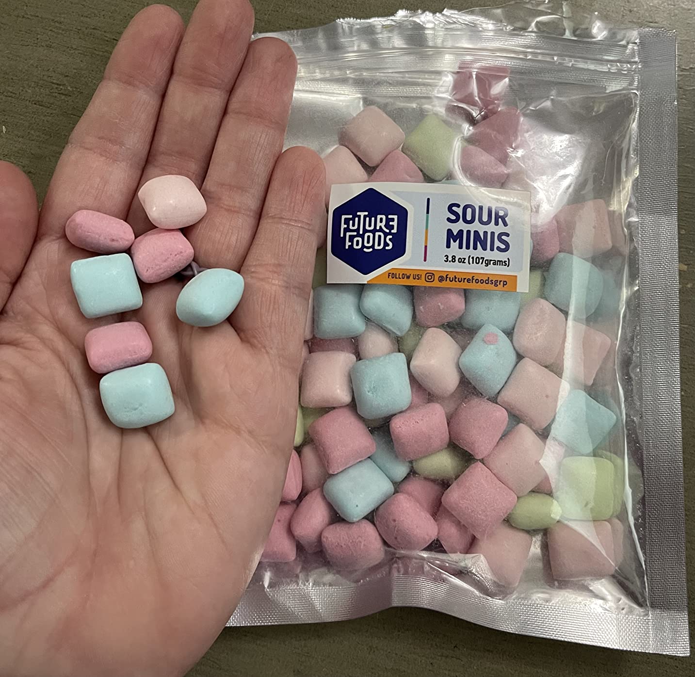 Amazon.com : Future Foods Grp Freeze Dried Candy Air Bites Gourmet ...