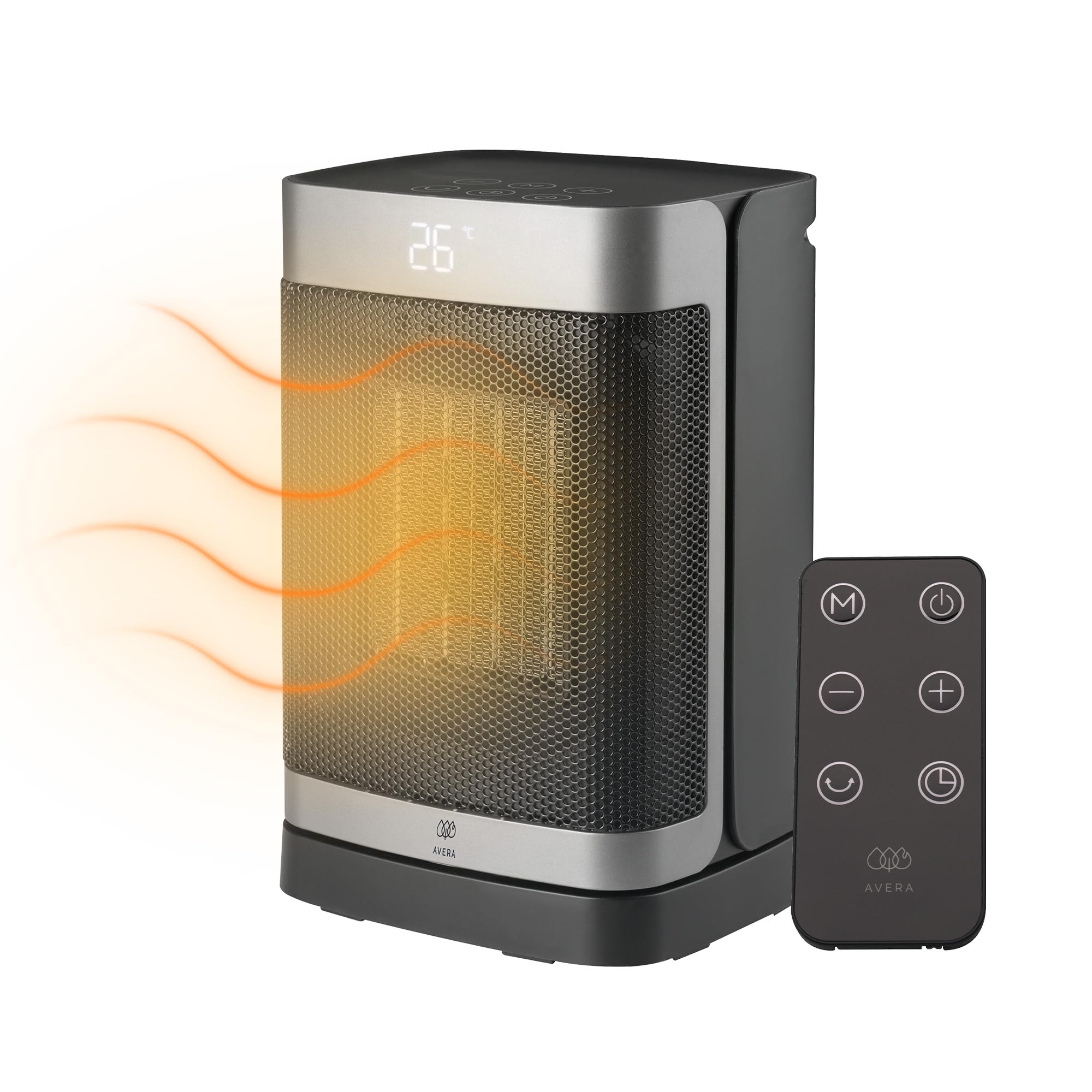 AVERA Calentador electrico portátil para hogar, Calefactor con control ...