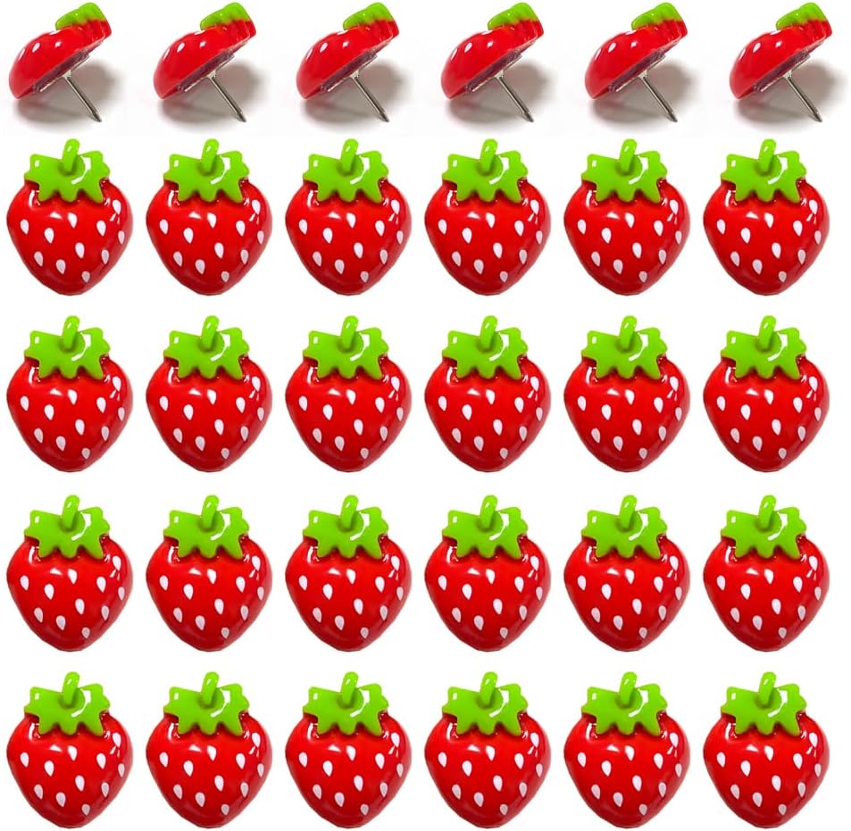 Amazon.com: Qianyu 30 Pcs Cute Fun Animal Push Pins Mini Decorative ...