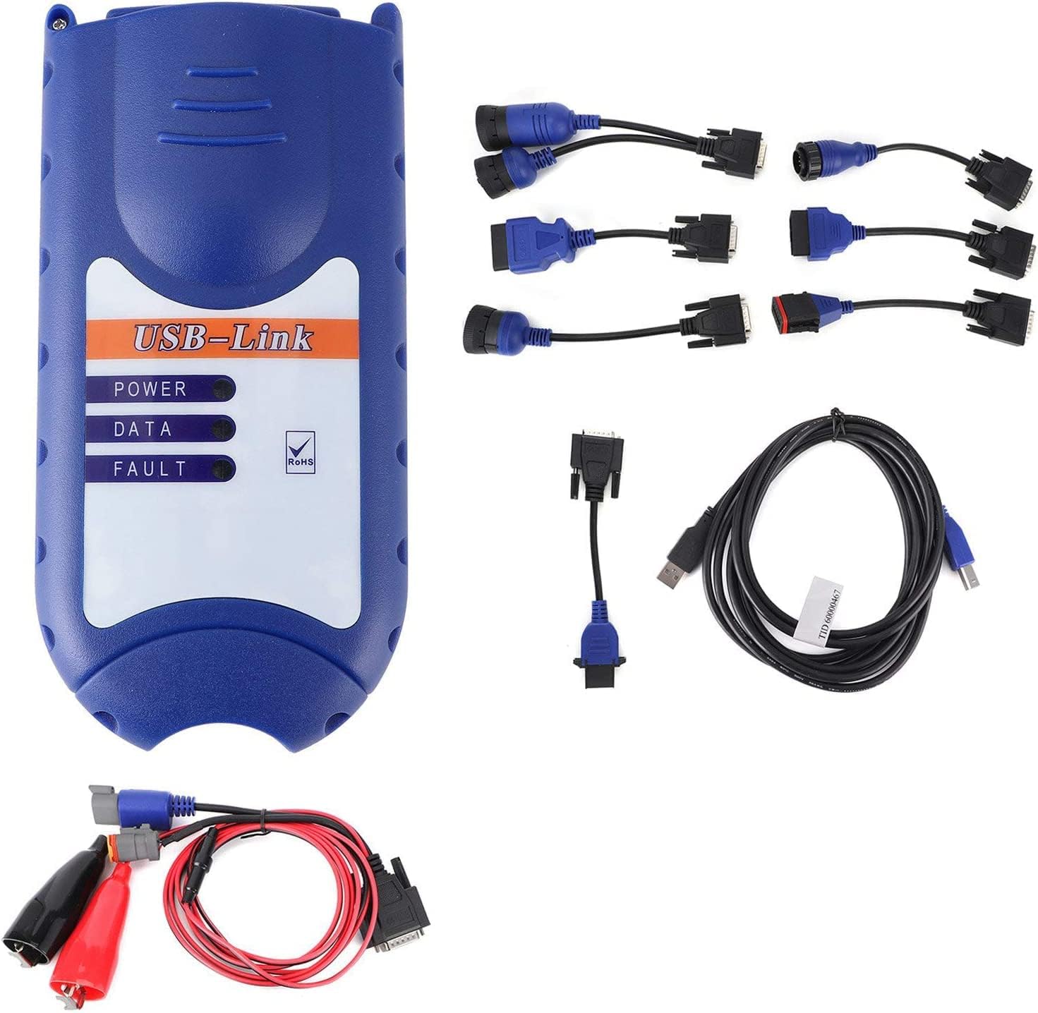 Car Diagnostic Scanner, USB Link 125032 Vehicle Scanner Tool Heavy Duty ...