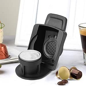 Amazon.com: Capsule Adapter for Original Nespresso Capsules, Reusable ...