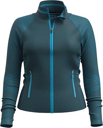 Smartwool Women's Intraknit Active Merino Wool Full Zip Jacket (Slim ...