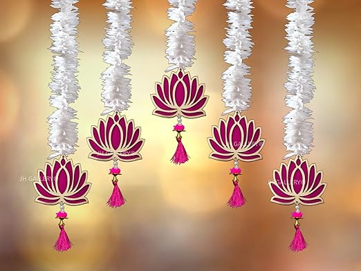 JH Gallery Lotus Hangings for Decoration/ Floral Wall Hangings for ...
