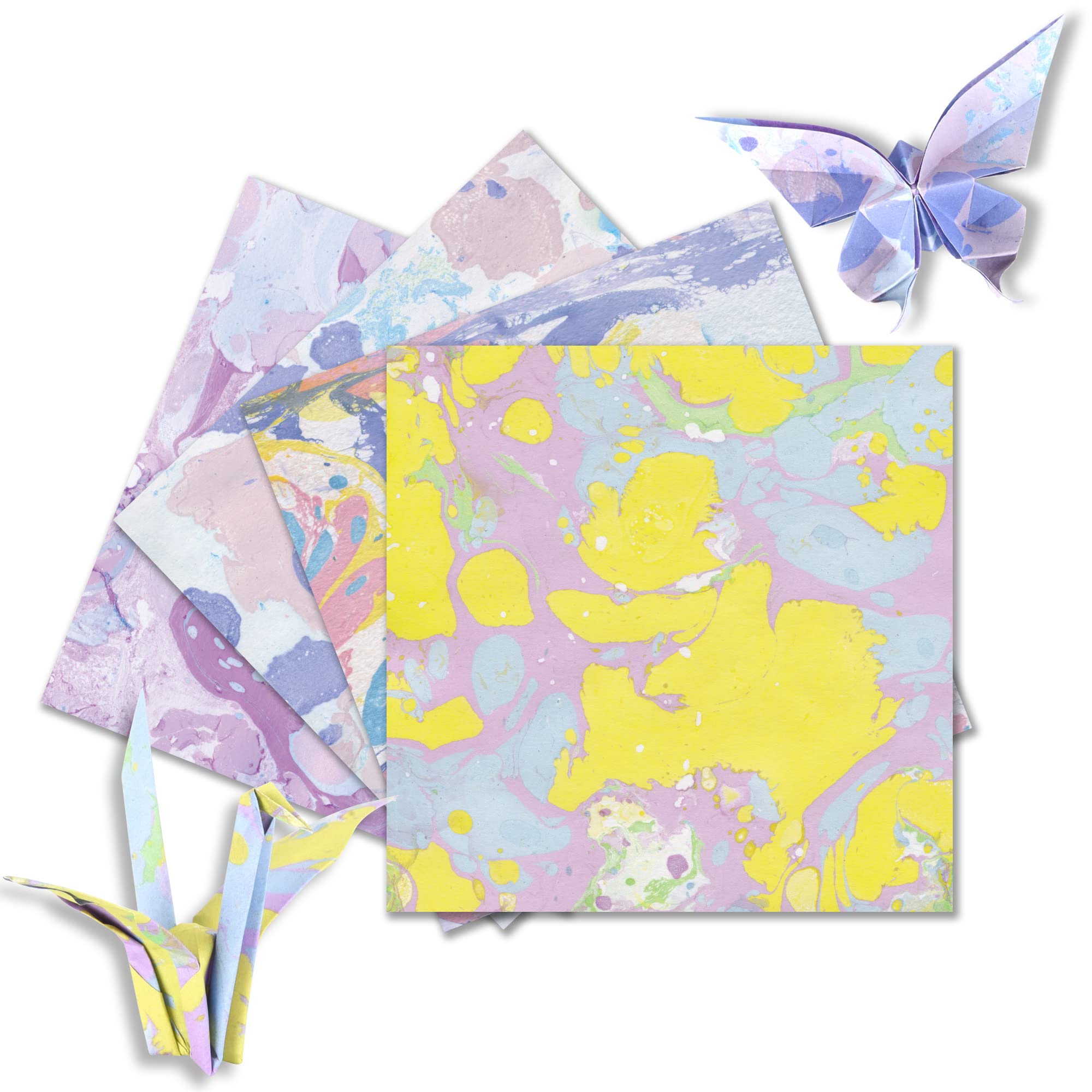 Snapklik.com : Origami Paper Kit 50 Sheets 6 Inch Square Double Sided ...