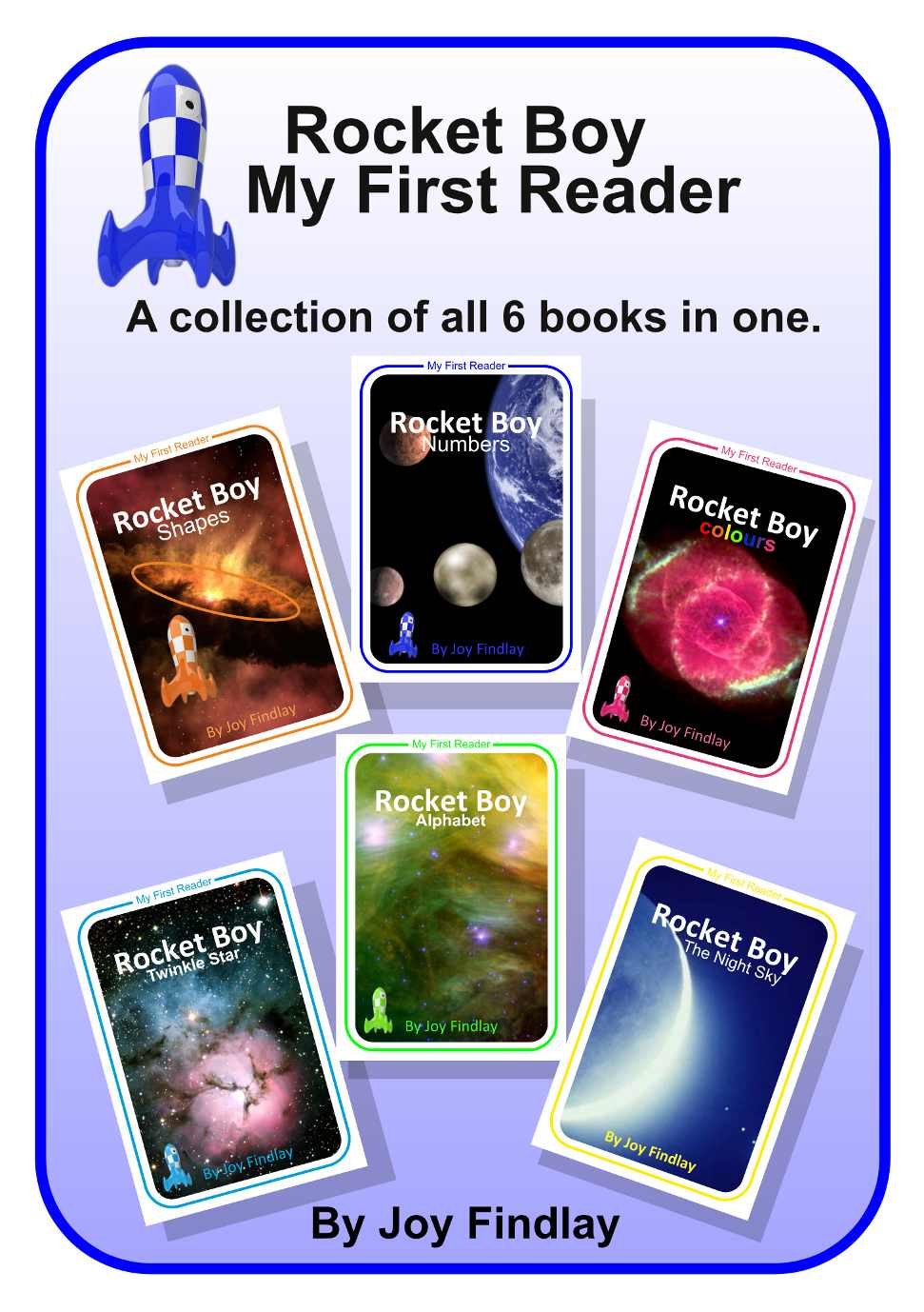 Children's Book - Rocket Boy My First Reader Collection - 6 books in ...