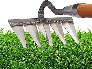 Voiakiu Metal Scarifier | 4/5/6/7 Prong , Garden Hand Tools - Robust ...