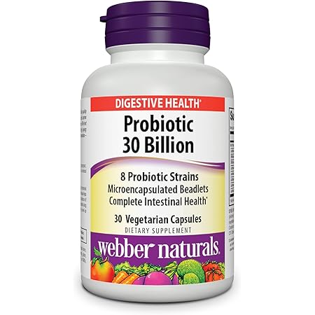 Amazon.com: Webber Naturals Complete Probiotic, Multi Strain, 5 billion ...