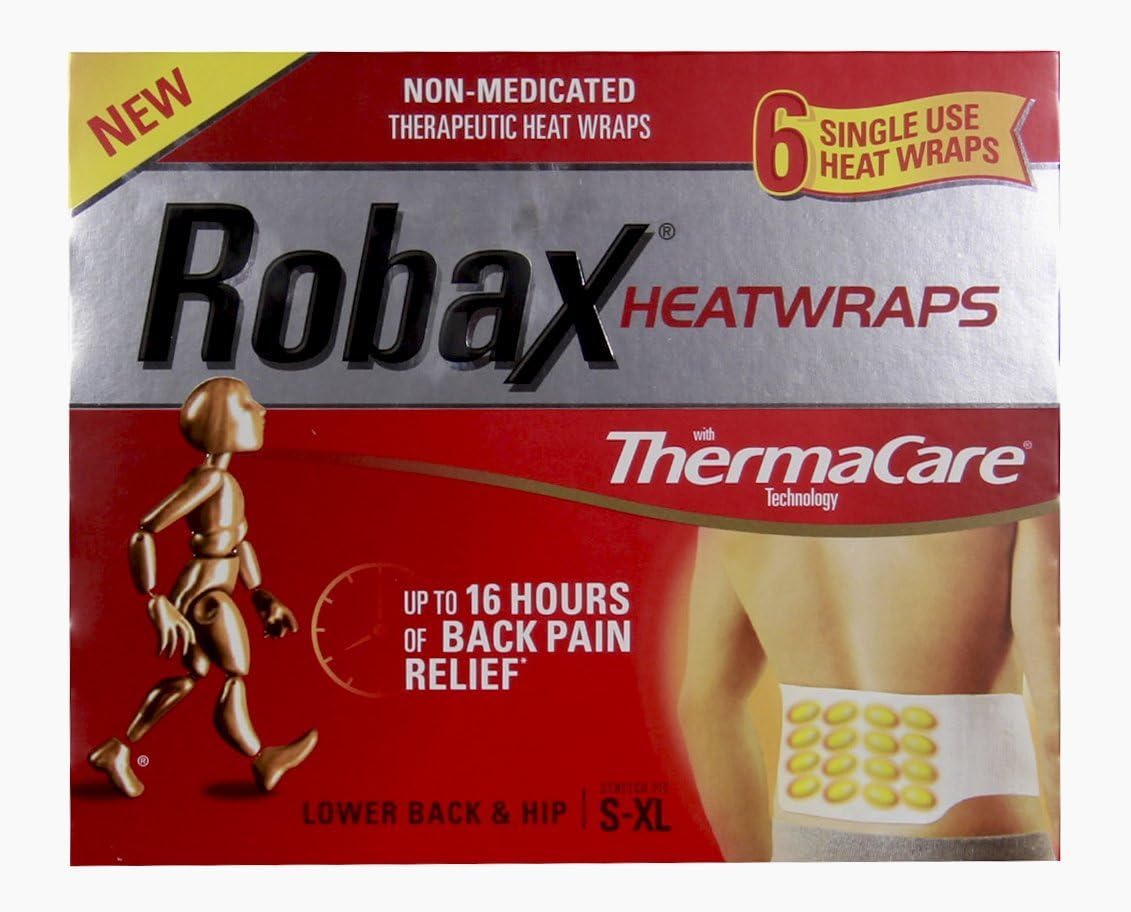 Amazon.com: Robax heatwraps Pack of 6 : Health & Household