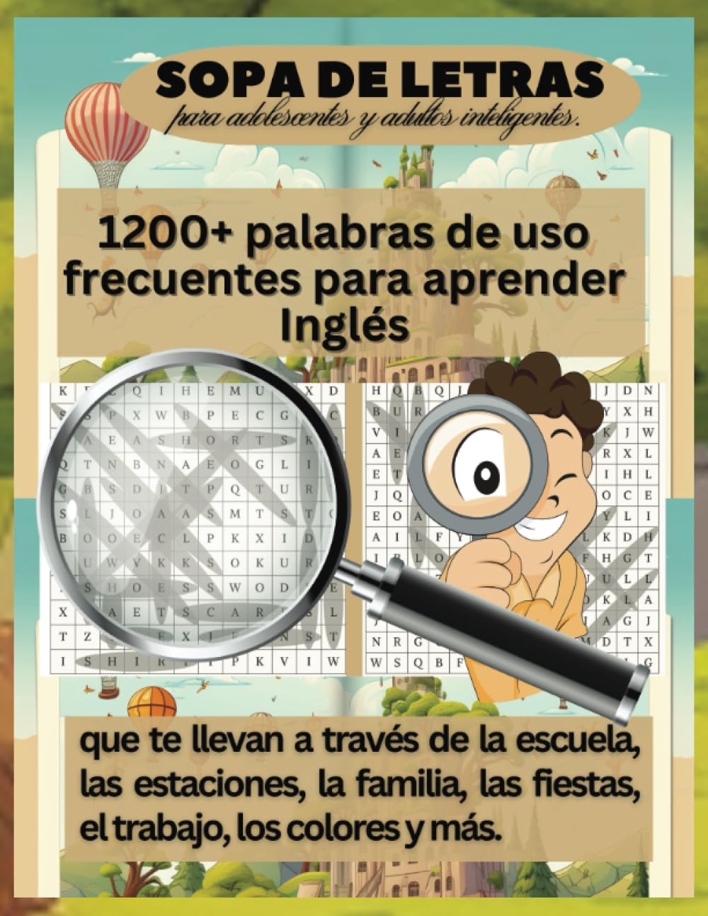 Buy Sopa de Letras en Inglés para adolescentes y adultos inteligentes ...