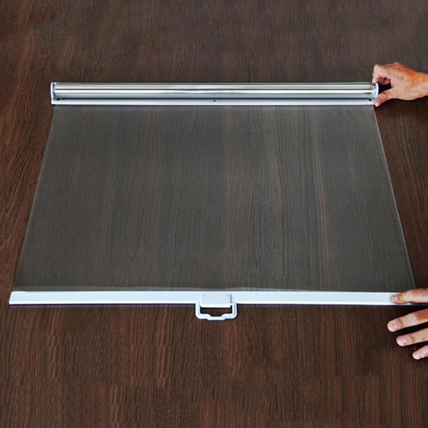 Transparent Roll Up Blinds - Dustproof Food Protection for Supermarket ...
