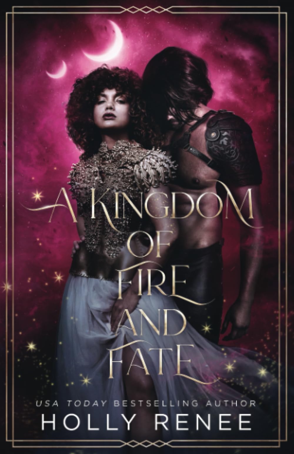 A Kingdom of Fire and Fate: A Fantasy Romance: Renee, Holly ...