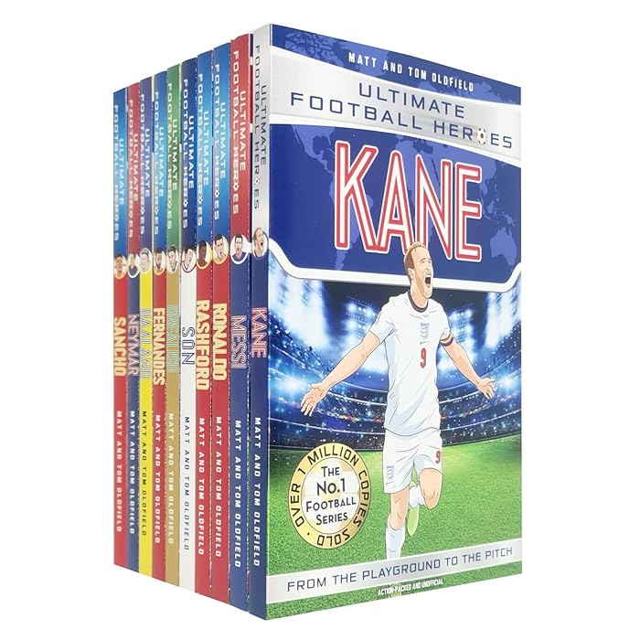 Buy Ultimate Football Heroes Series 1 Collection 10 Books Set By Matt ...