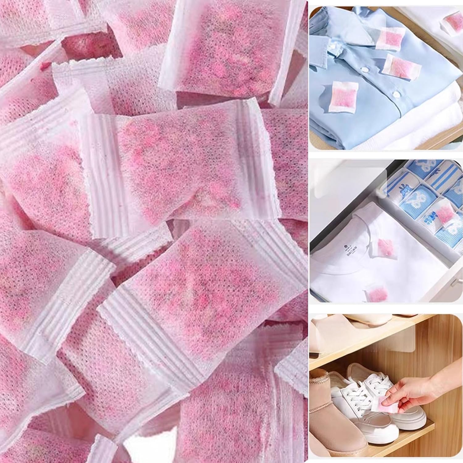 Amazon.com: 144 Fragrance Packs to Keep Your Clothes Storage, Wardrobe ...