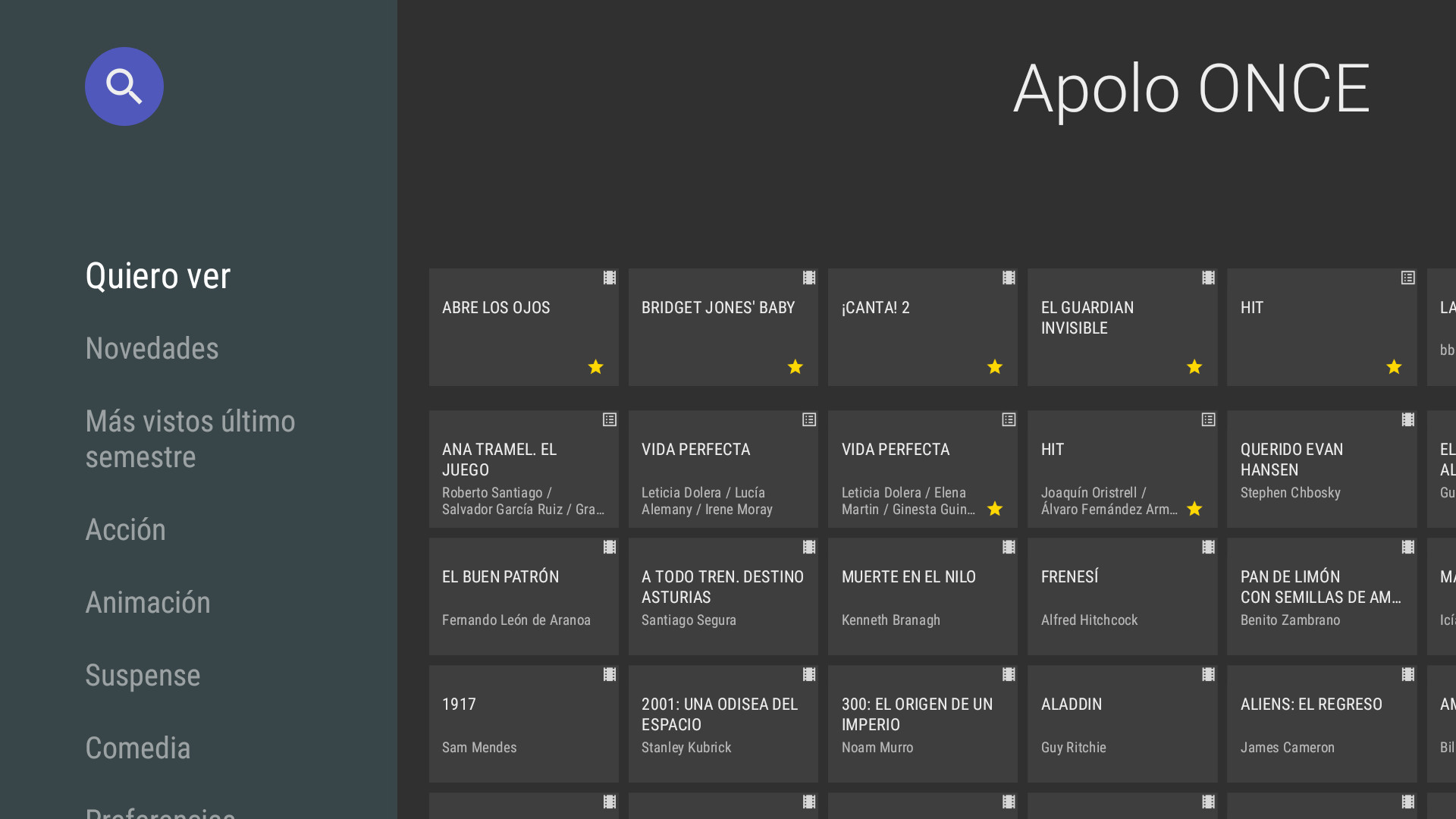 Aplicación Apolo ONCE en Amazon Appstore