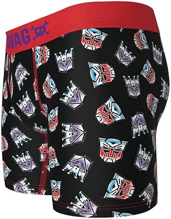 Amazon.com: Super Retro Transformers Icons Swag Boxer Briefs: Clothing ...