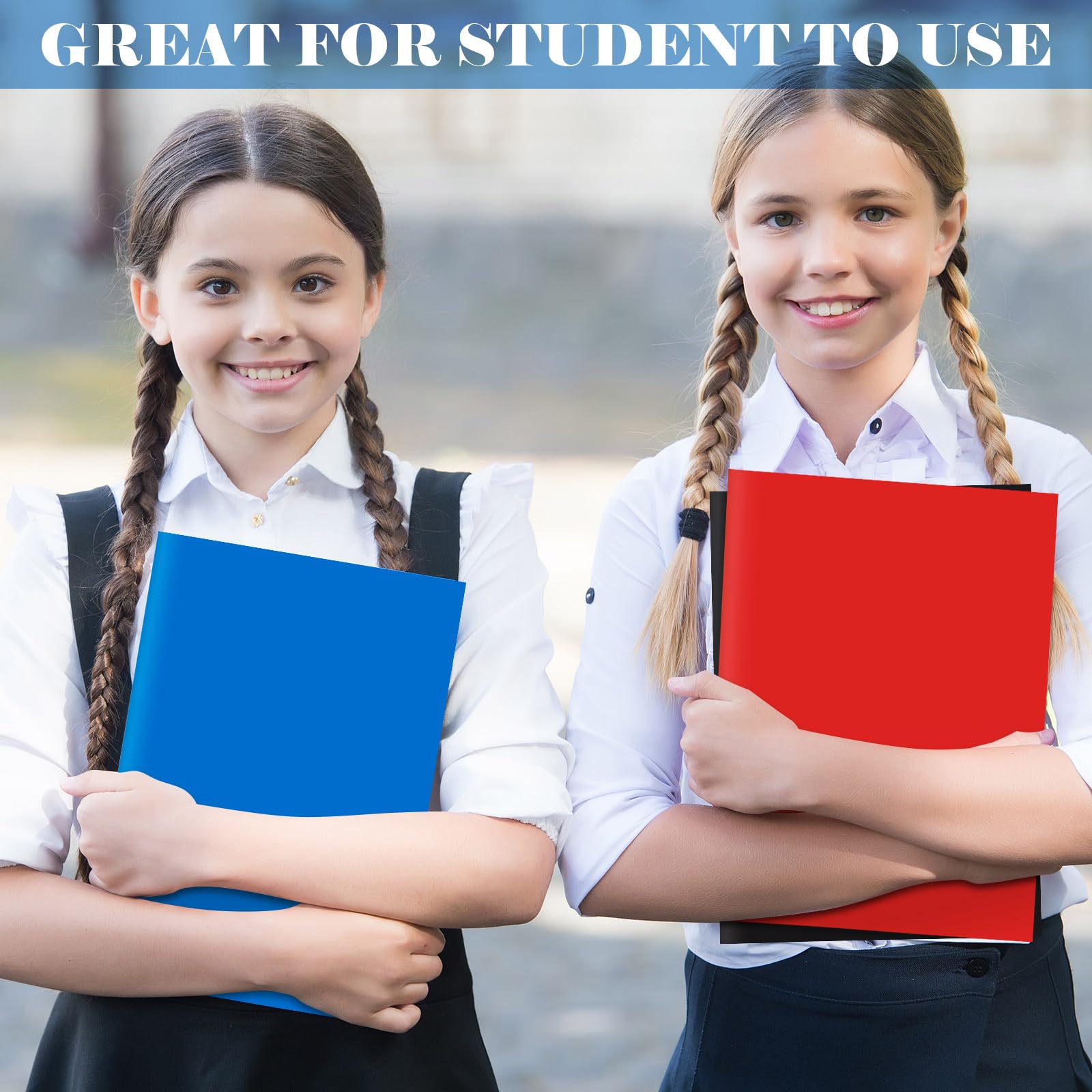 Snapklik.com : Dunzoom 3 Pcs Tri Fold Folders