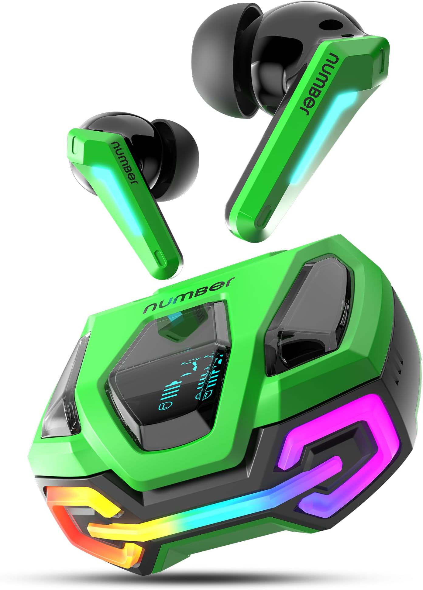 Number Super Buds Pro GT9 Truly Wireless in Ear Earbuds with 48 Hours ...