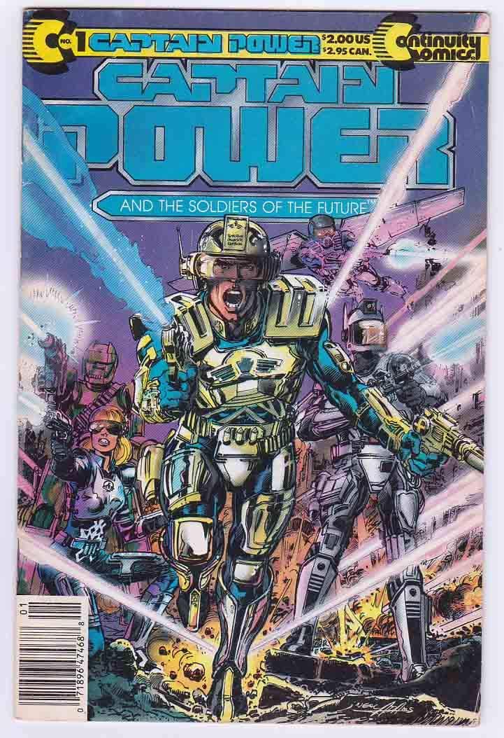 Amazon.com: Captain Power and the Soldiers of the Future #1 (1988 ...