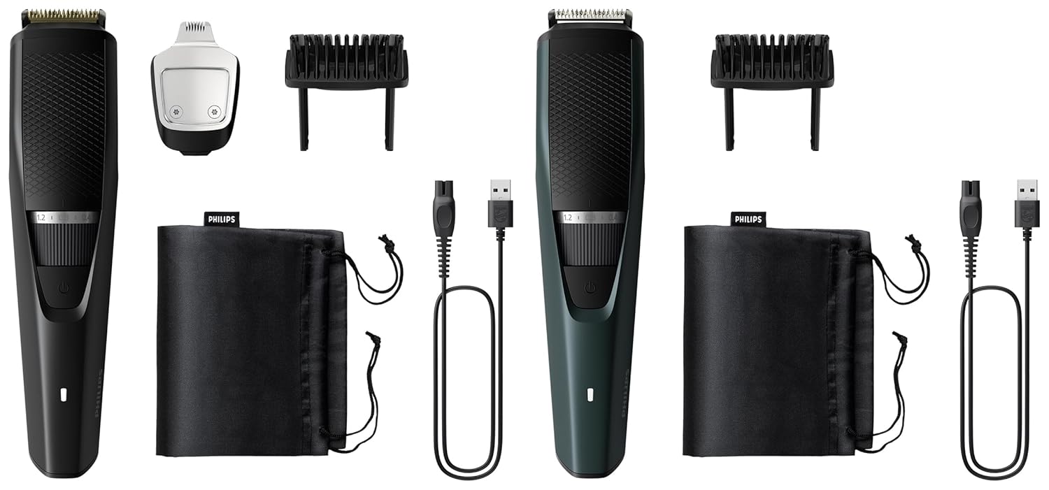 Philips Pro Beard Trimmer and Styler - BT3441/30 & Philips Pro Beard ...