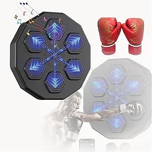 Amazon.com: WEFDSDDXHC Boxing Machine Wall Mounted with LED Light and ...