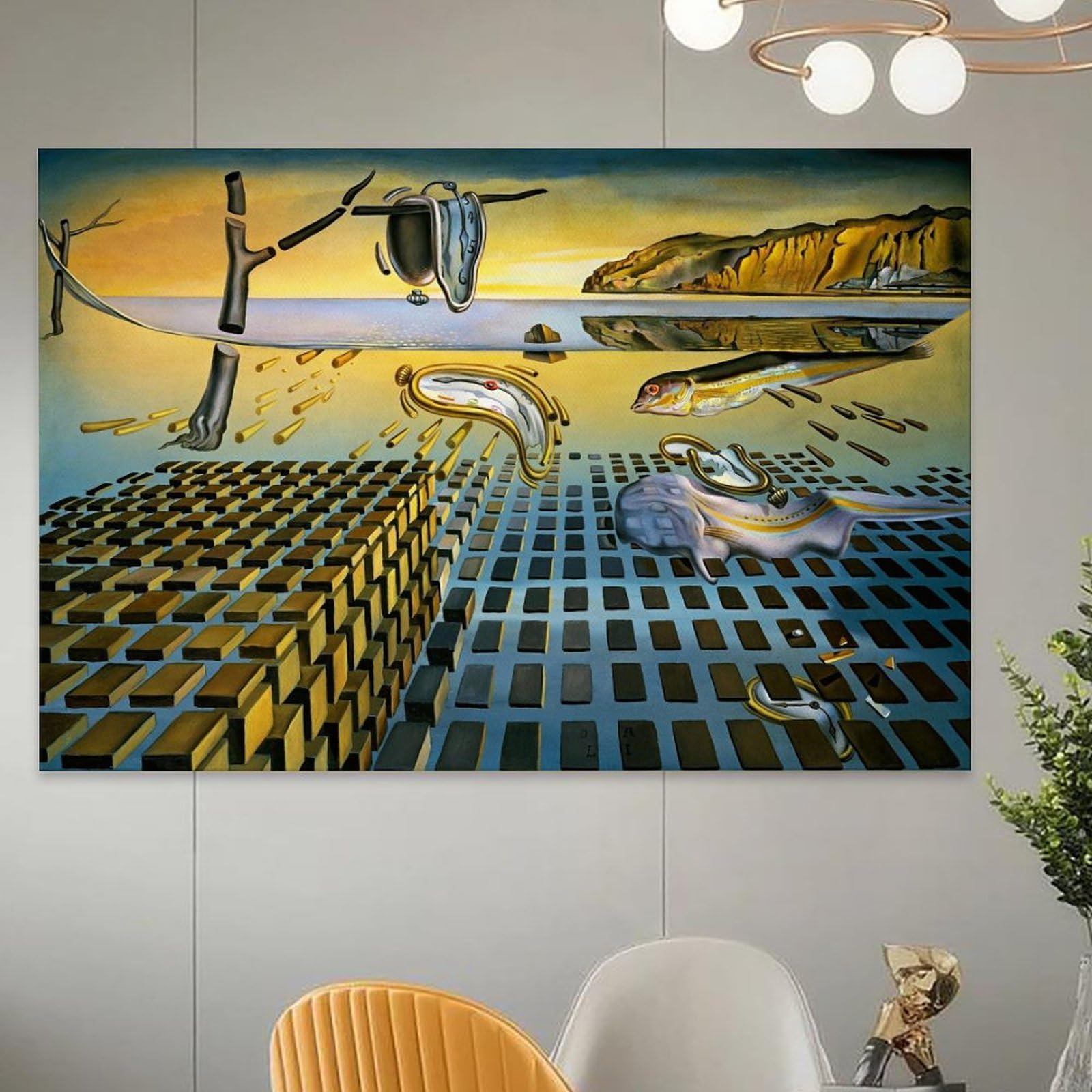 Salvador Dali The Disintegration Of The Persistence Of Memory The