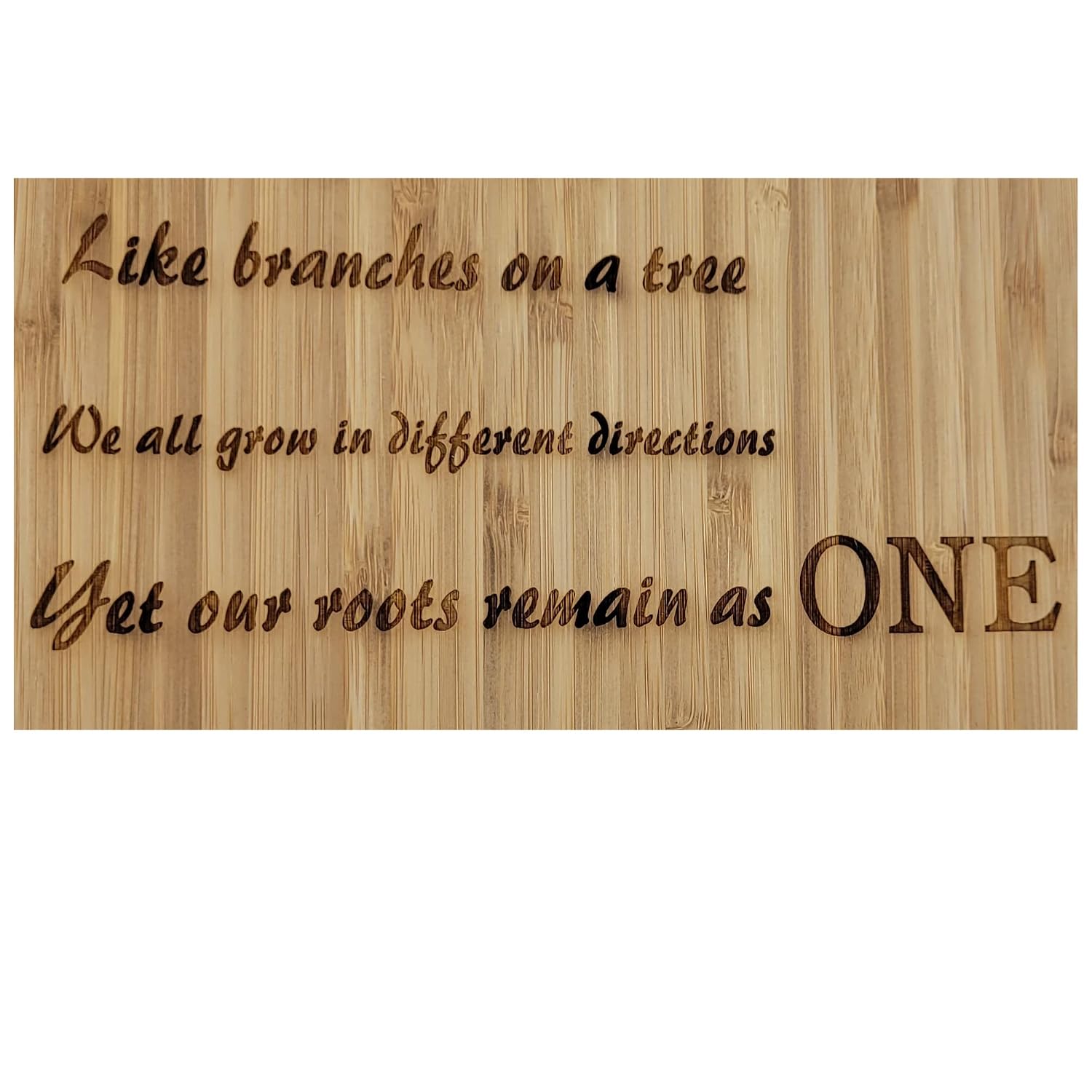 Custom Family Tree Cutting Boards, Bamboo Cutting Board Personalized ...