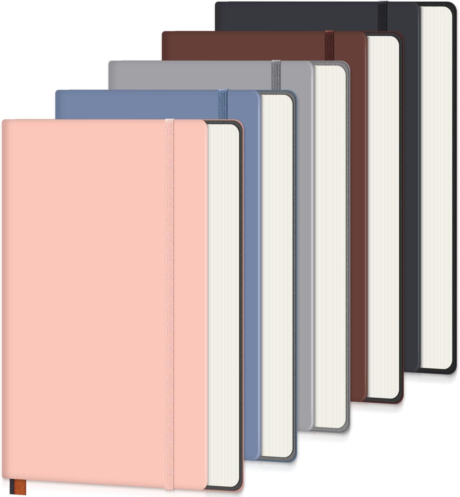 Amazon.com : Tenceur 5 Pcs A4 College Ruled Notebook 8.5'' x 11'' Lined ...