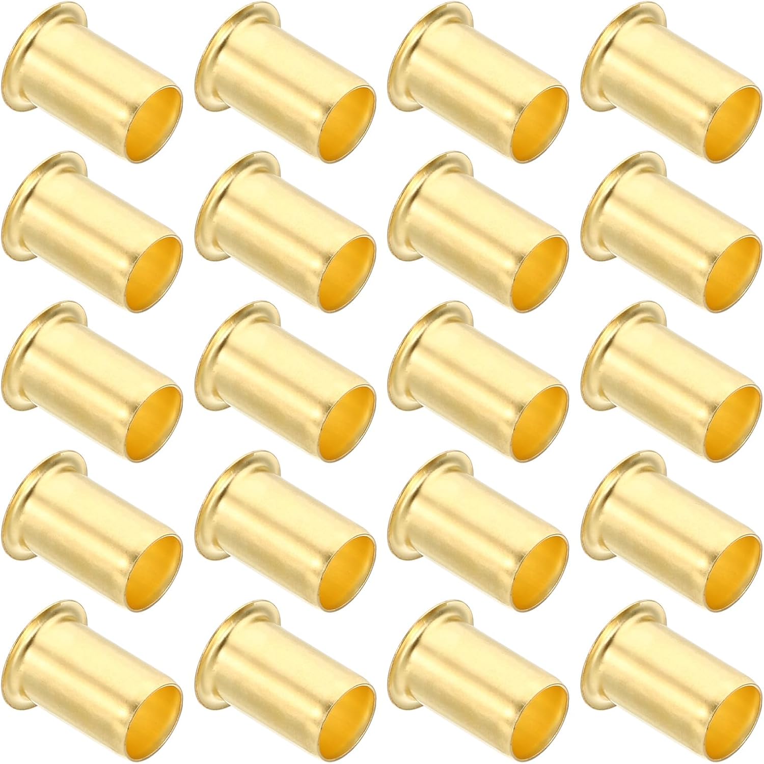 Amazon.com: PATIKIL Brass Compression Insert, 20 Pack 12mm OD x 9mm ID ...