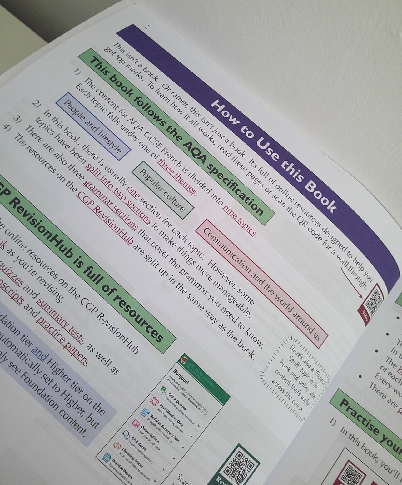 New GCSE French AQA Complete Revision & Practice with CGP RevisionHub ...