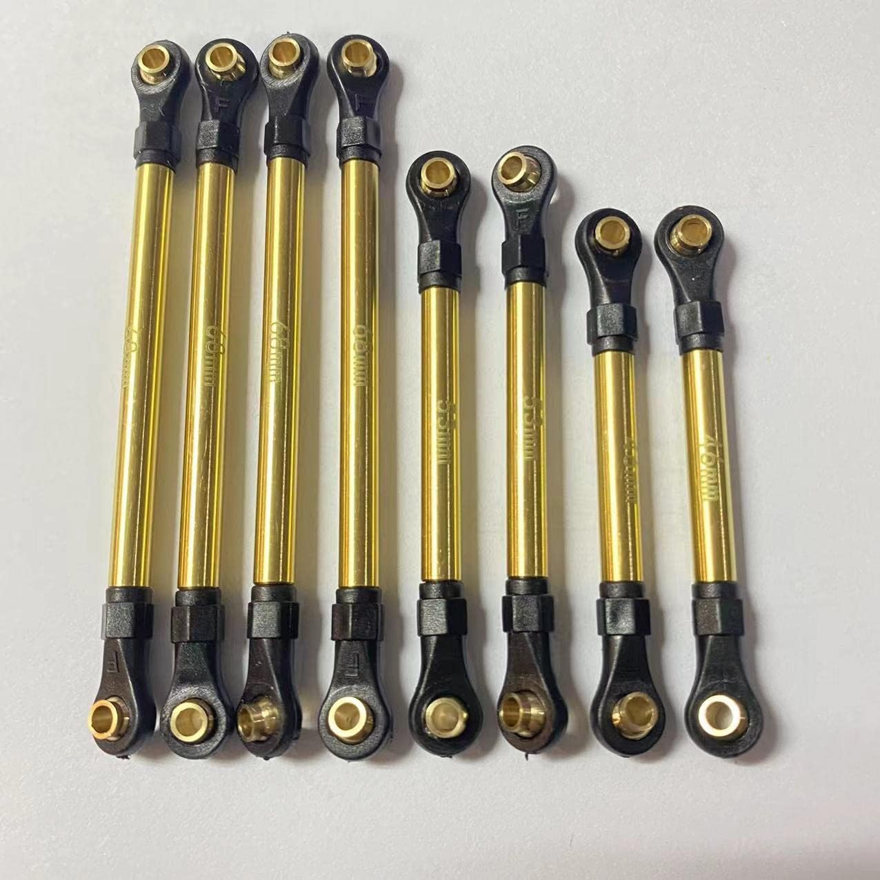 Amazon.com: JKAHOBBY Brass Rod Link Kit Linkage Suspension Links Set ...