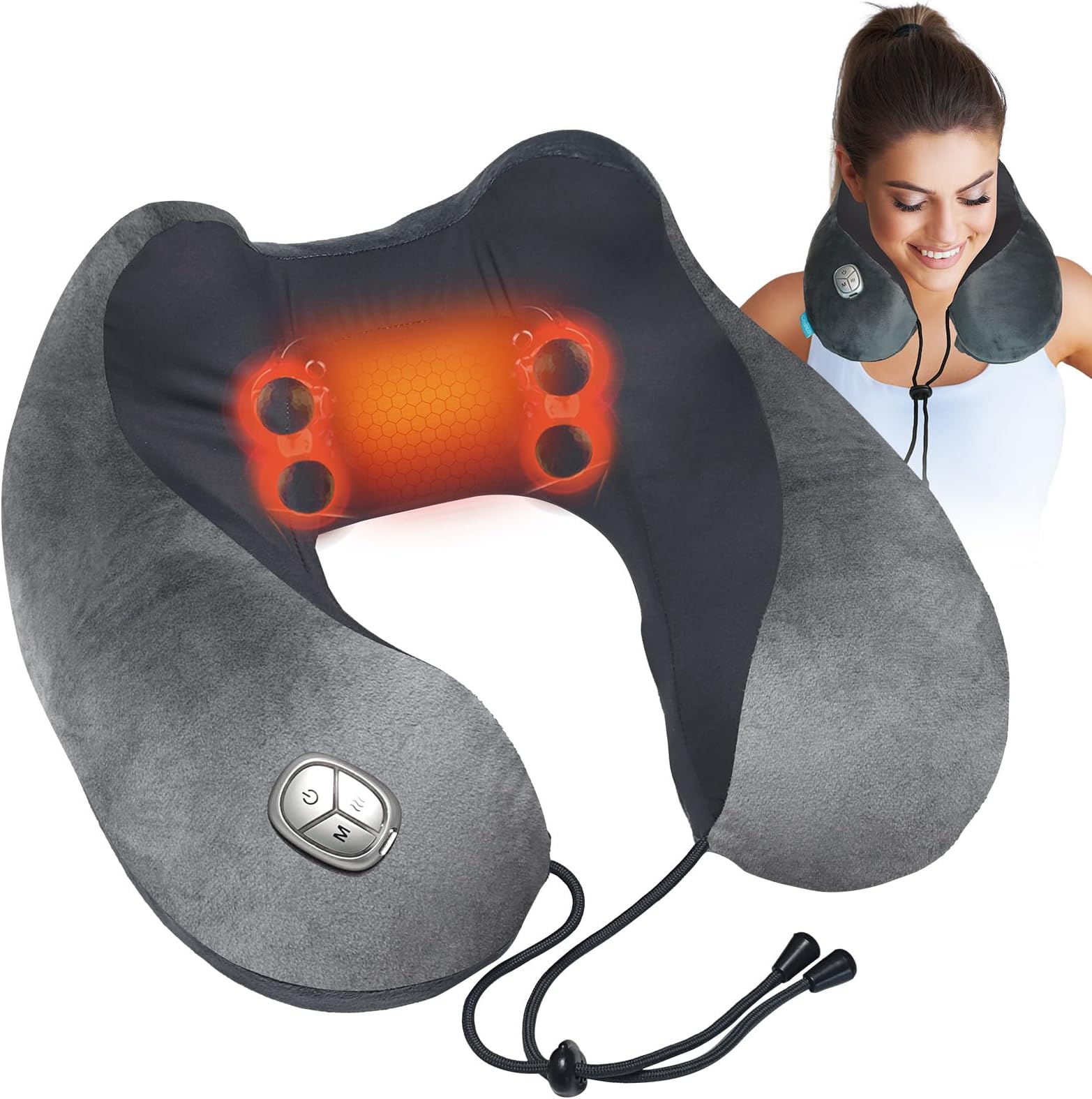 Amazon.com: Homedics Pro Therapy Vibration Neck Massager with Heat ...