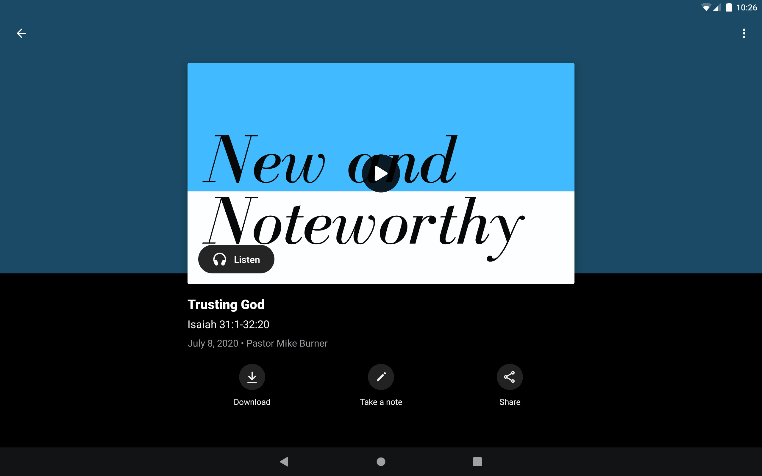 Calvary Chapel Lake Norman - App on Amazon Appstore