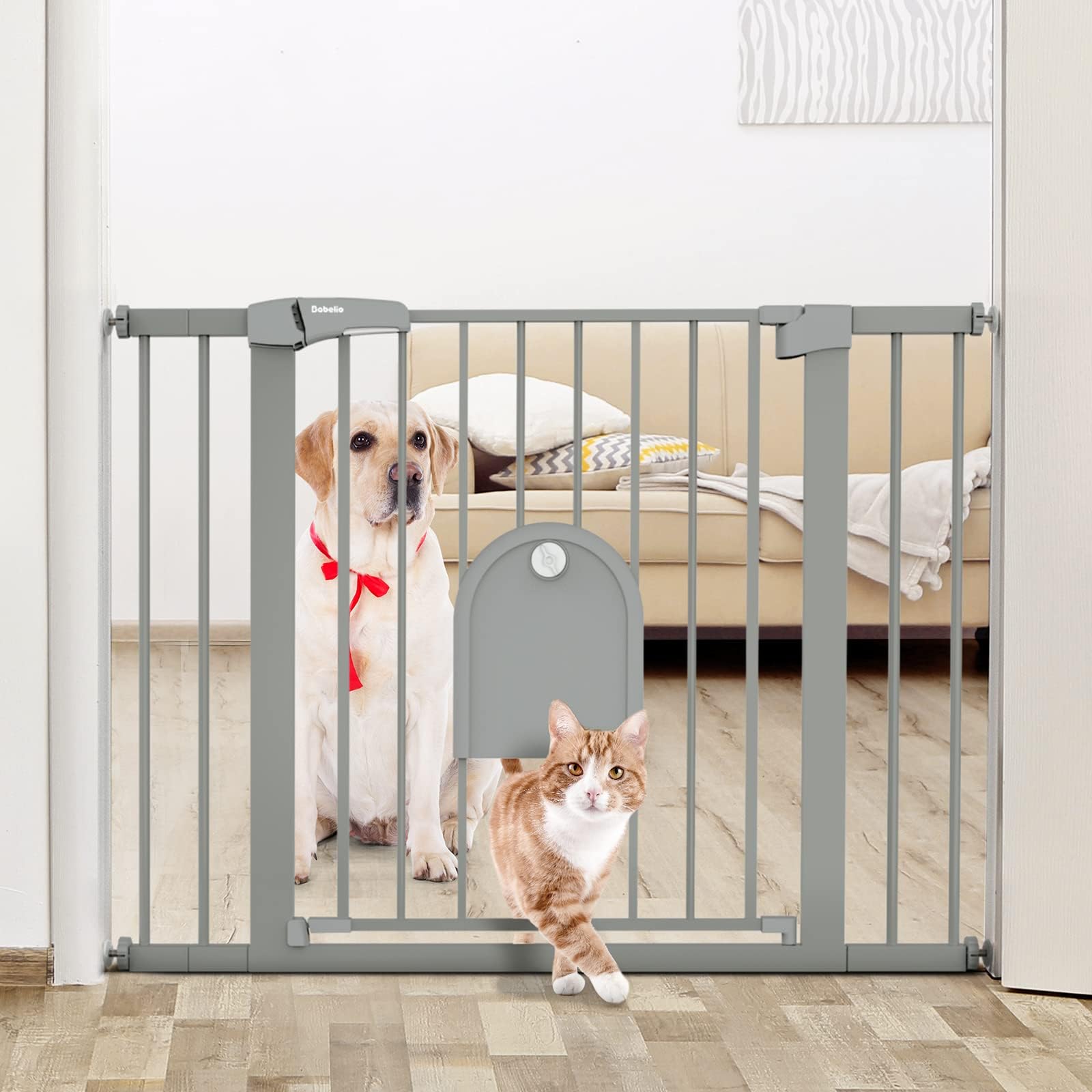 Amazon.com : Babelio 31.5-55" & 29-48" Wide Auto Close Baby Gate with ...