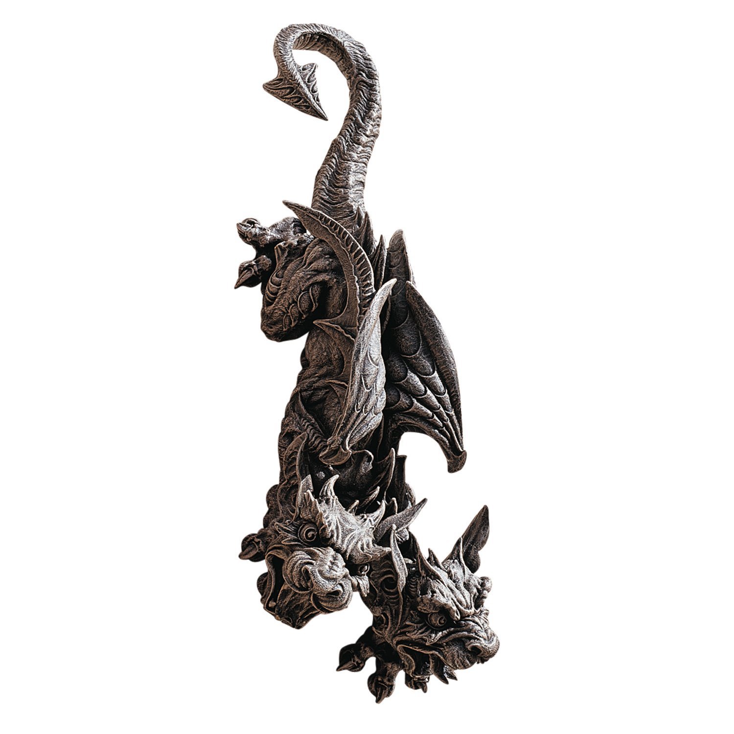 Amazon.com: Design Toscano Double Trouble Hanging Gargoyle Sculpture ...