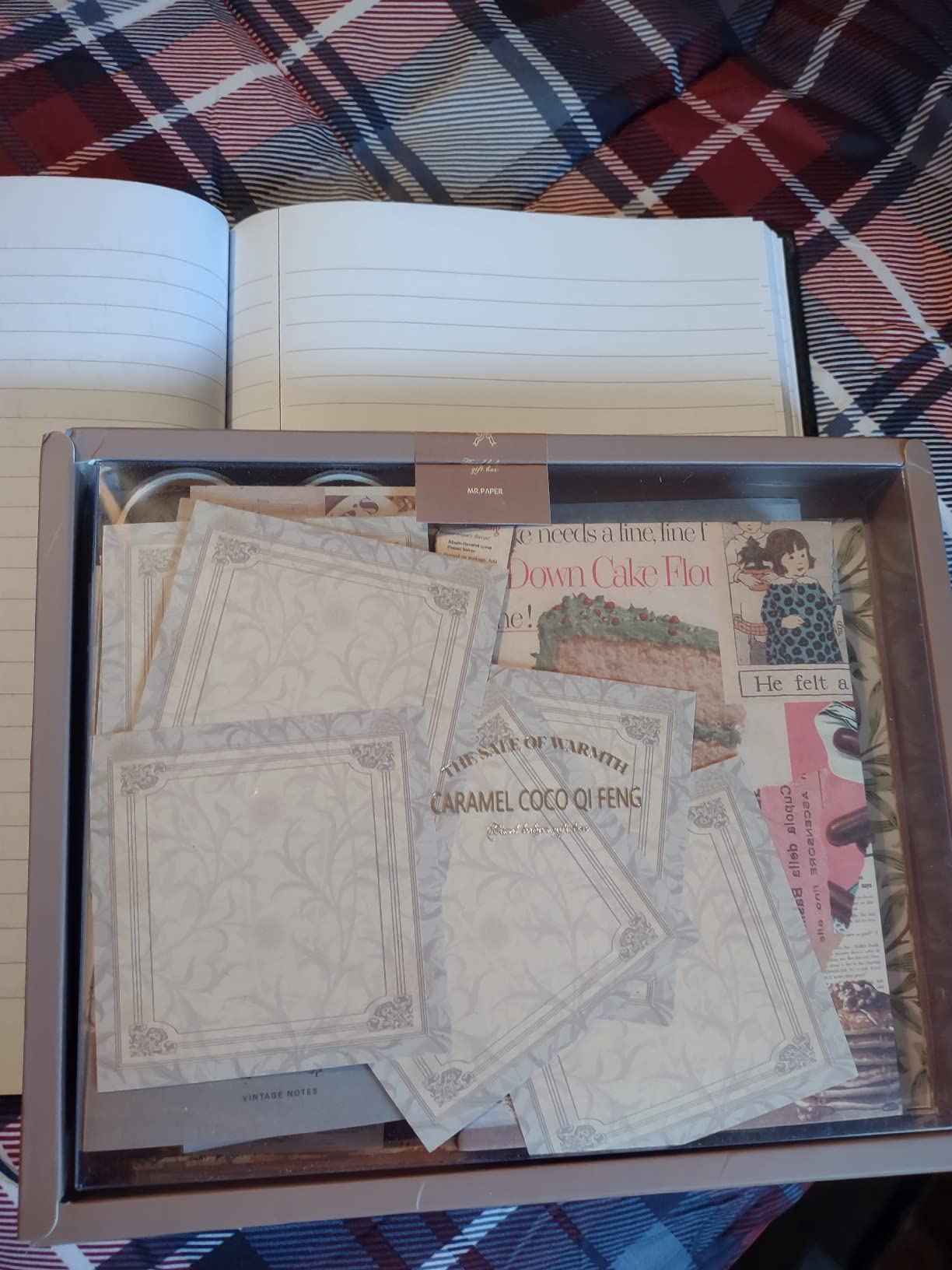 $3/mo - Finance 348 Pcs Vintage Scrapbook Kit, Aesthetic Scrapbooking ...