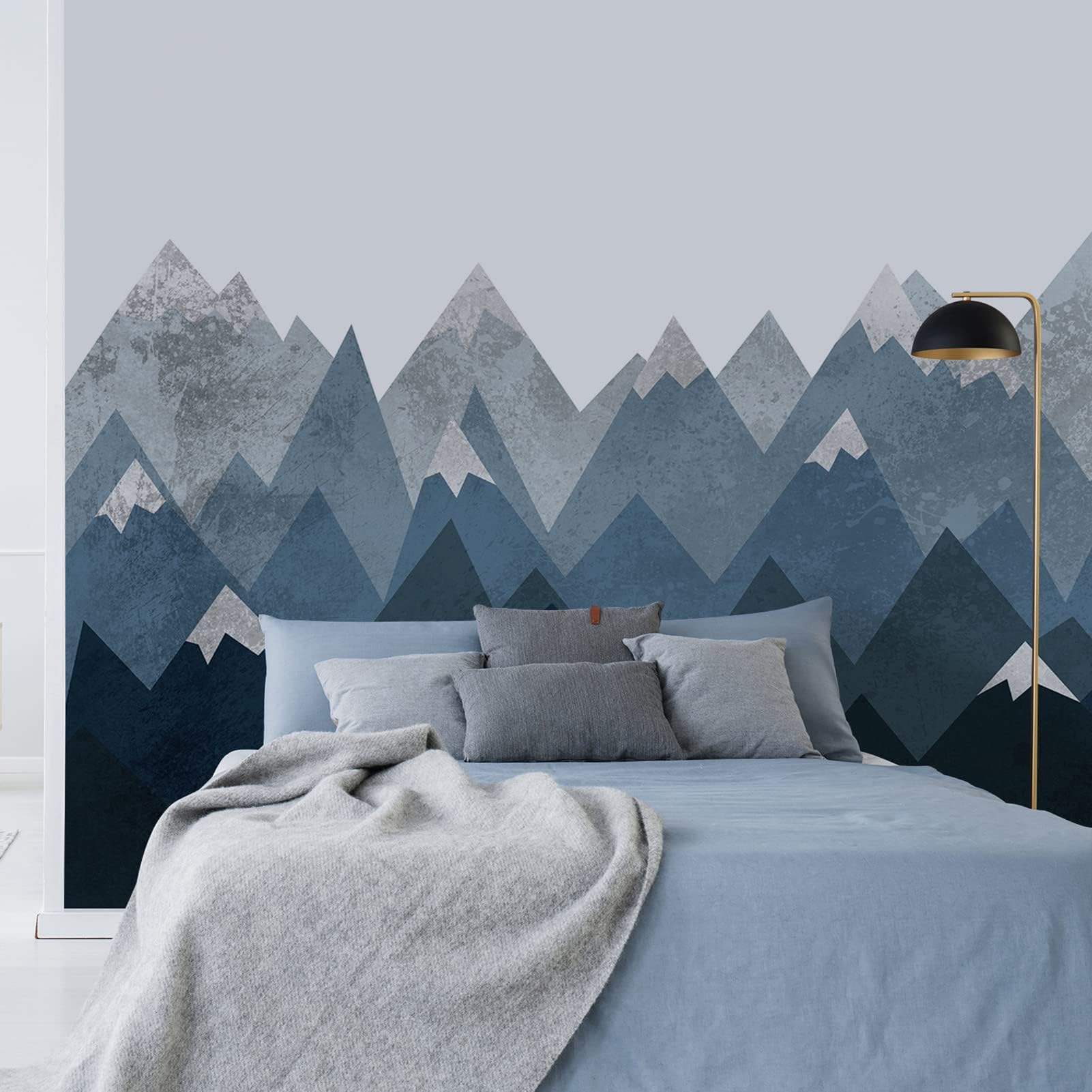 Amazon.com: Mountain Wall Decor Stickers Adhesive Mountain Wall ...