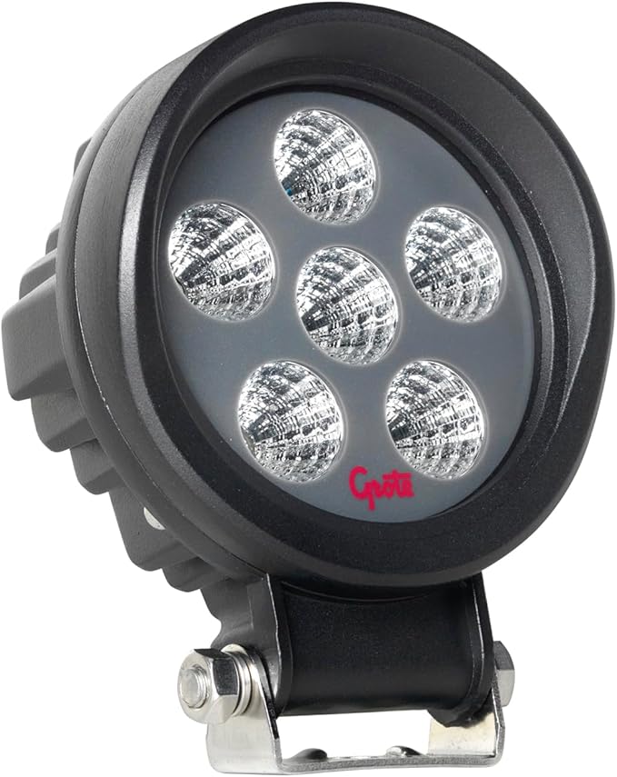 Grote BZ101-5 BriteZone LED Work Light - 1600 Raw Lumens, Round ...