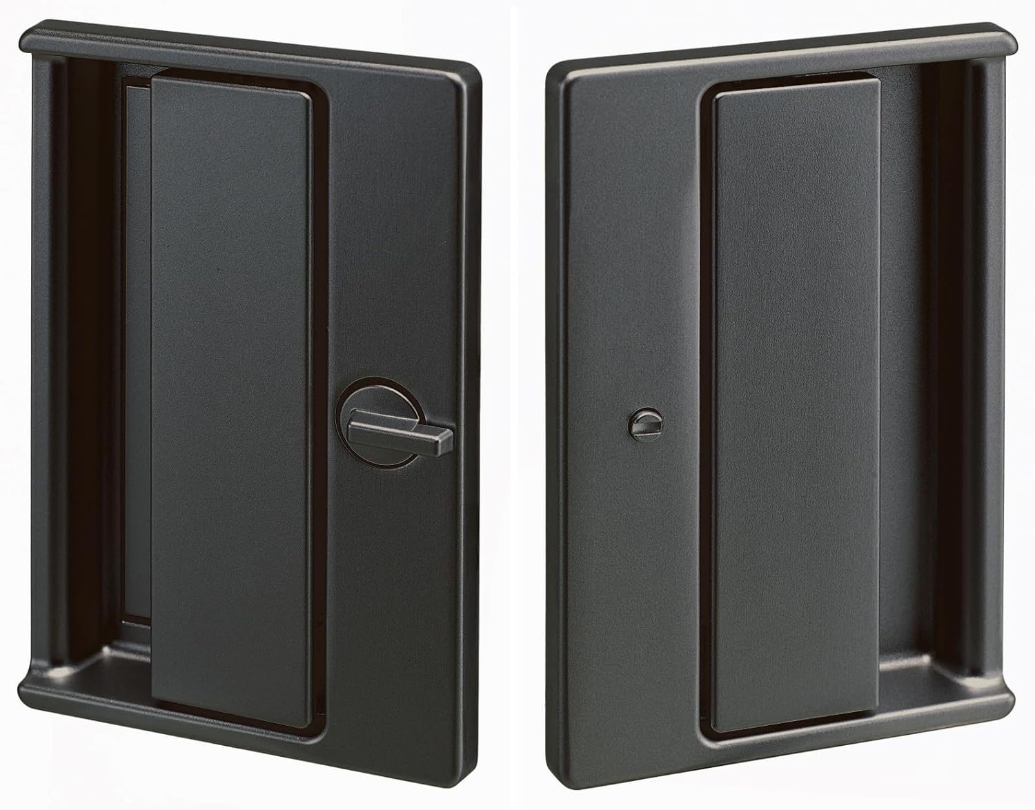 Amazon.co.jp: BEST BEZT Push Handle Lock Z Divider Lock Black #BEZT6-BK ...