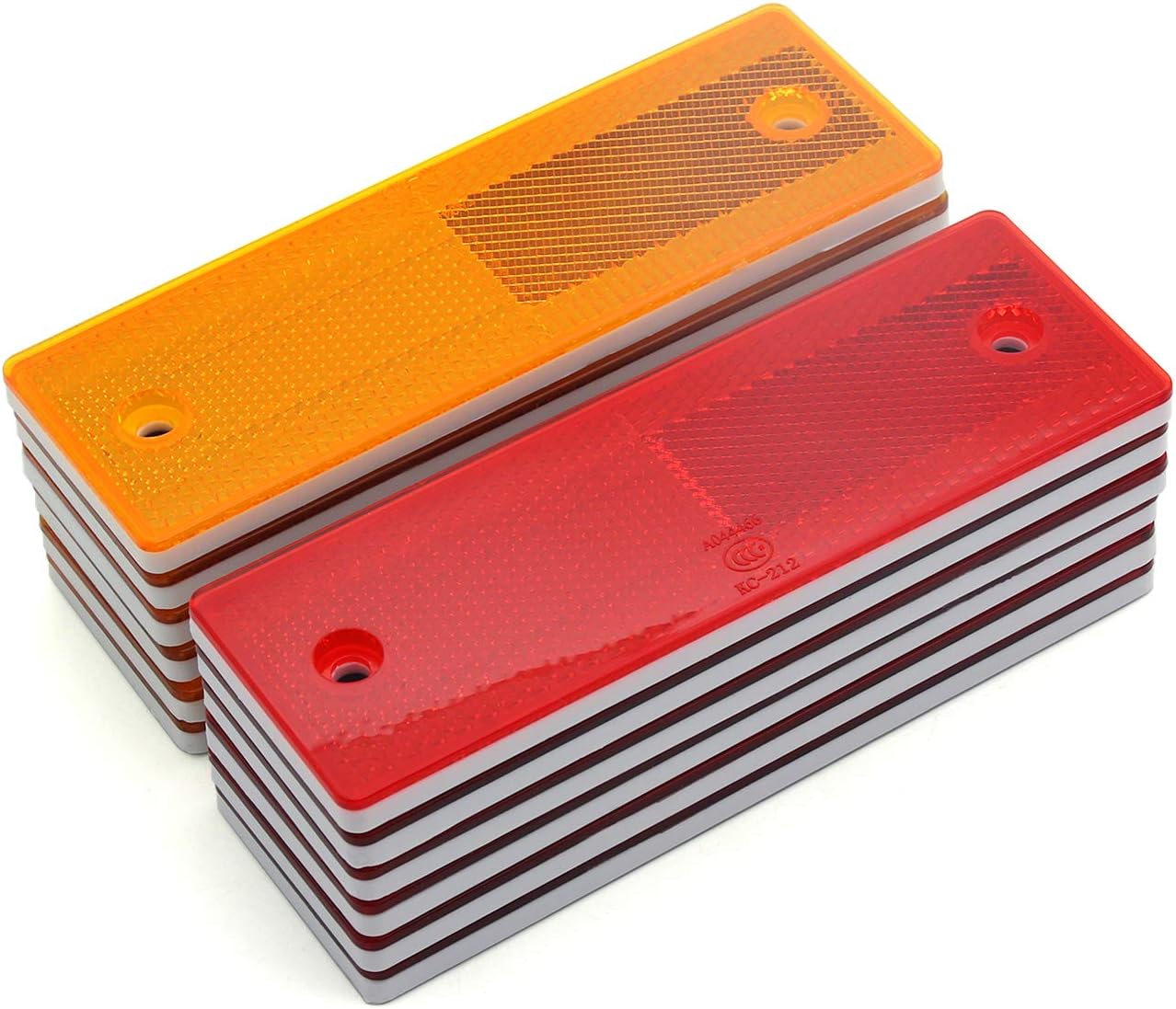 Amazon.com: Blazer International B178SRW Rectangular Stick-On Reflector ...