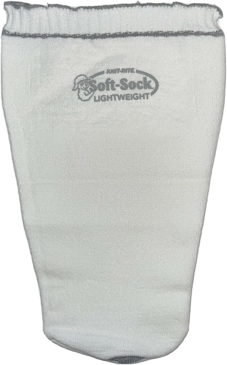 Amazon.com: Knit Rite Non-Roll Top Soft-Sock Cuddly n Soft Prosthetic ...