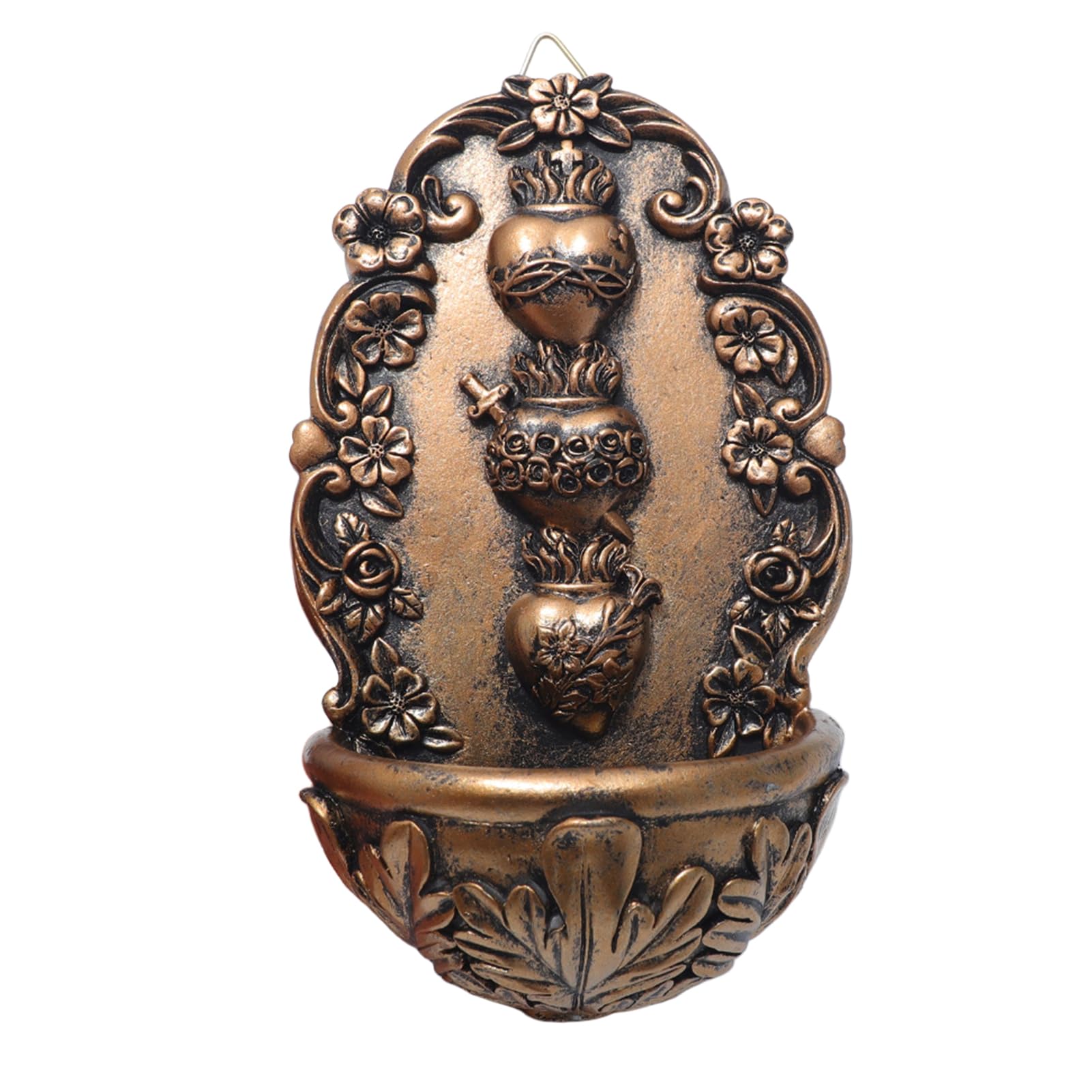 Snapklik.com : KOMI Holy Water Font For Home Resin Sacred Heart Holy ...